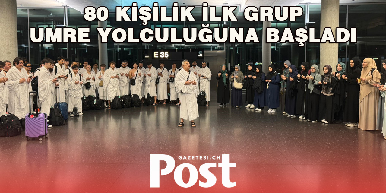 İTDV’nin Umre Kafilesi Dualarla Yola Çıktı