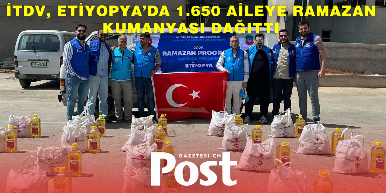 İTDV Yardım Komisyonu, Etiyopya’da Ramazan Faaliyetlerine Devam Ediyor